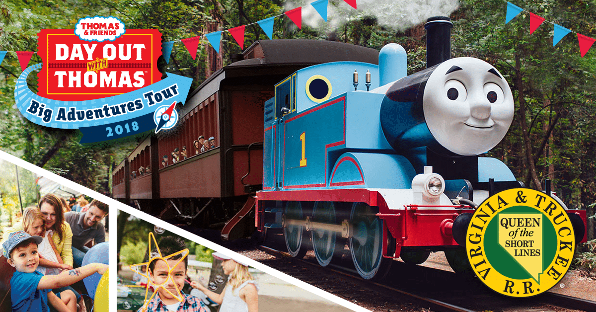 Day Out With Thomas 2018 | Virginia & Truckee Railroad