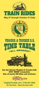 See the V&T Timetable / Brochure | Virginia & Truckee Railroad